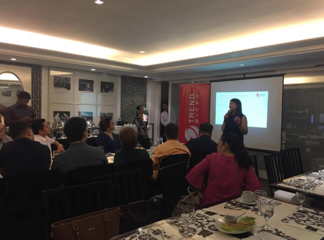Trend Micro Event – Romolus Café Makati - Microbase Inc.