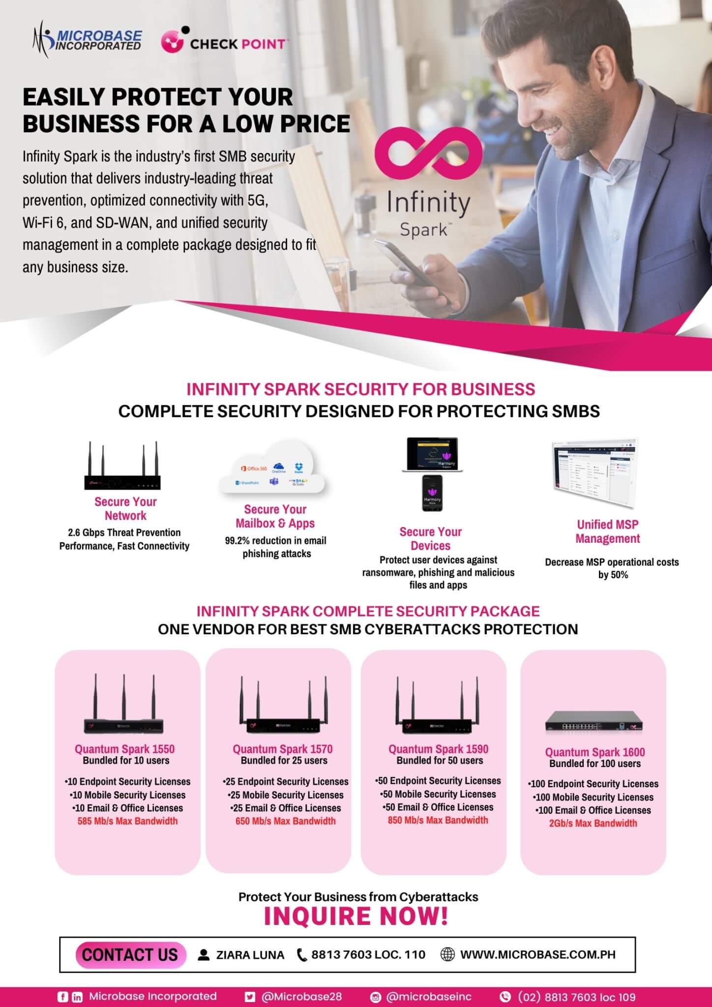 Infinity Spark - Microbase Inc.