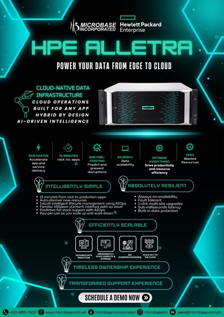 HPE ALLETRA - Microbase Inc.